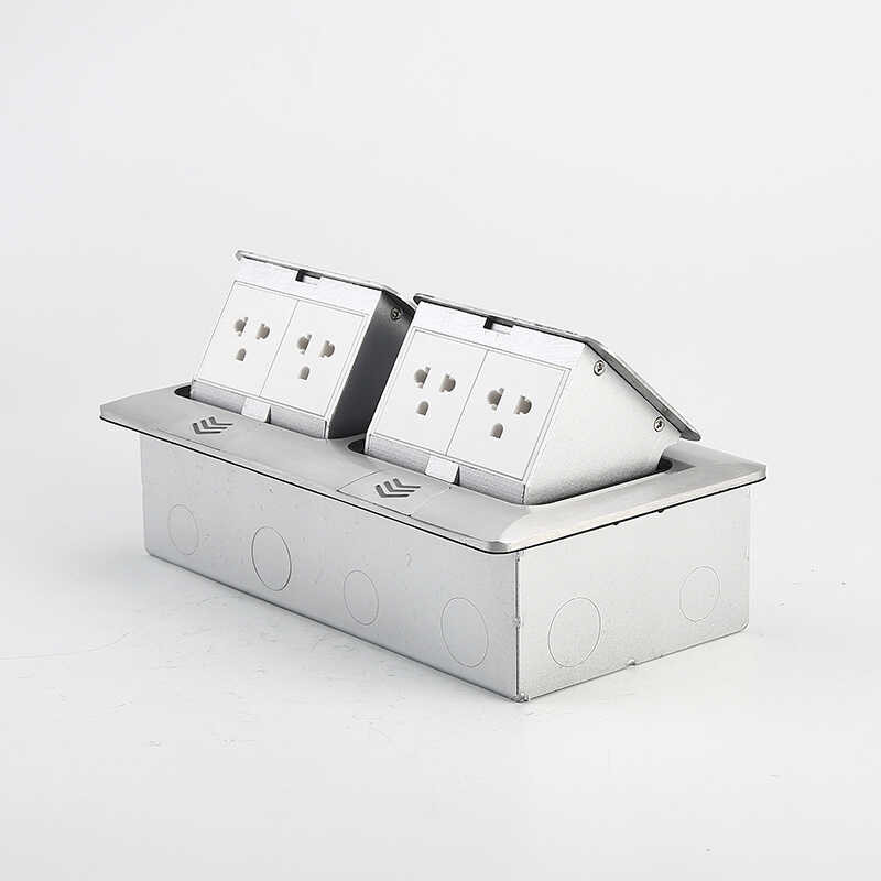 Silver Philippine pop-up ground socket, four American style socket ...