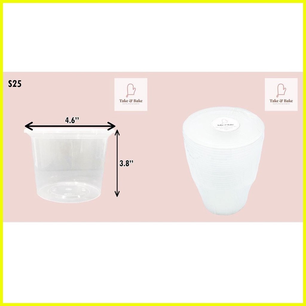 Round Microwavable Container (10 pcs/pack) | Shopee Philippines