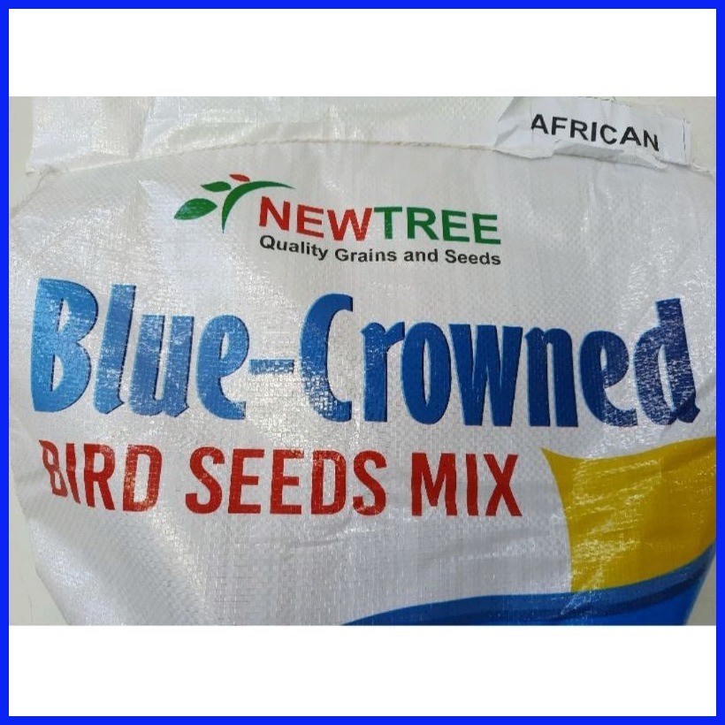 ♀ African mix (Blue Crowned 25kg) | Shopee Philippines