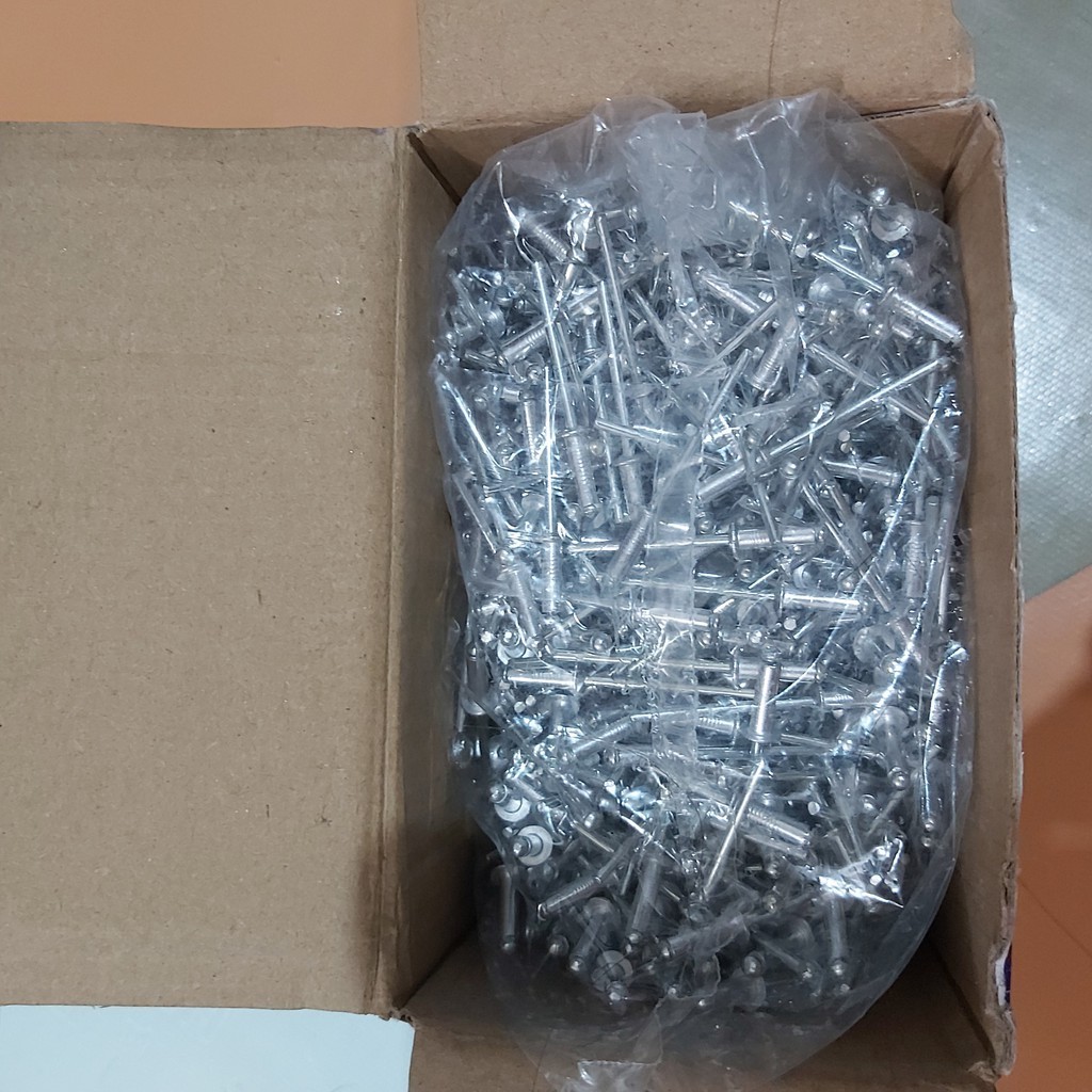 ♠ Blind Rivets 1/8" x 1/2" Picus Brand SILVER (1 BOX) | Shopee Philippines