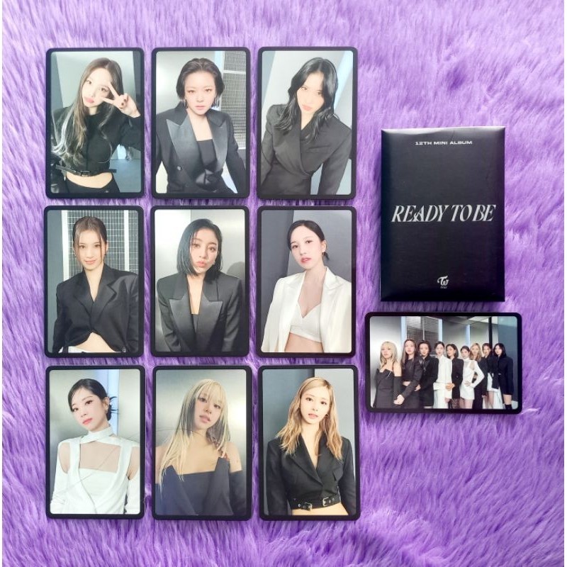 OFFICIAL] TWICE - Ready To Be POB Photocards (To Version) | Shopee Philippines