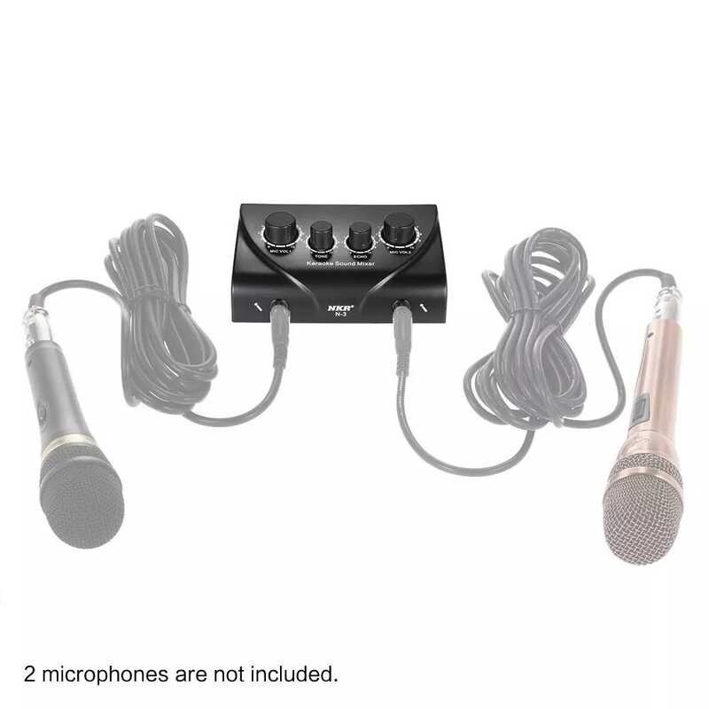 Mic Mixing Dual Inputs Company Stage Professional Audio System Hine ...