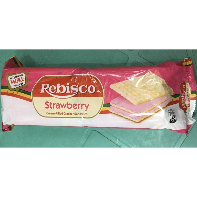 ஐ ∈ ㍿ Rebisco Sandwich (choco,strawberry) | Shopee Philippines