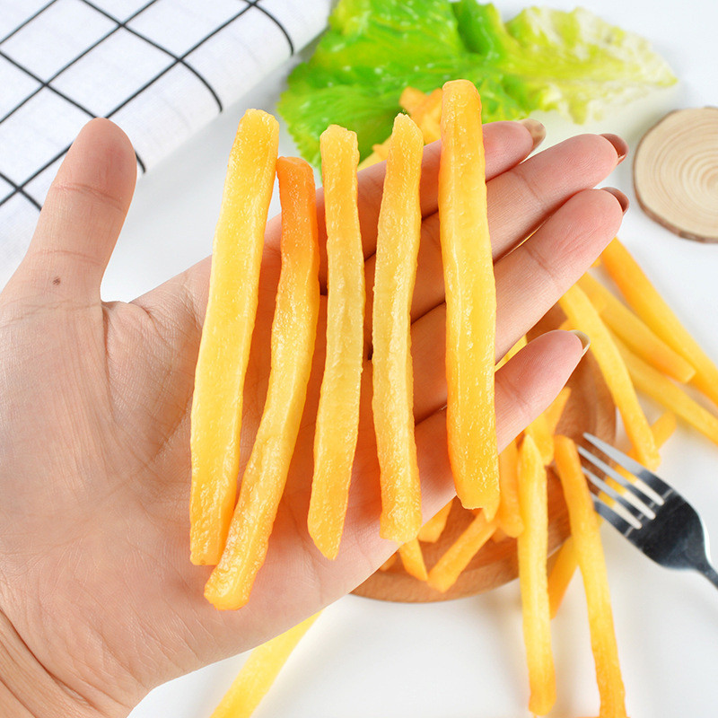 50/30/10 Pcs Fake French Fries Artificial PVC Chips Potato Strip ...