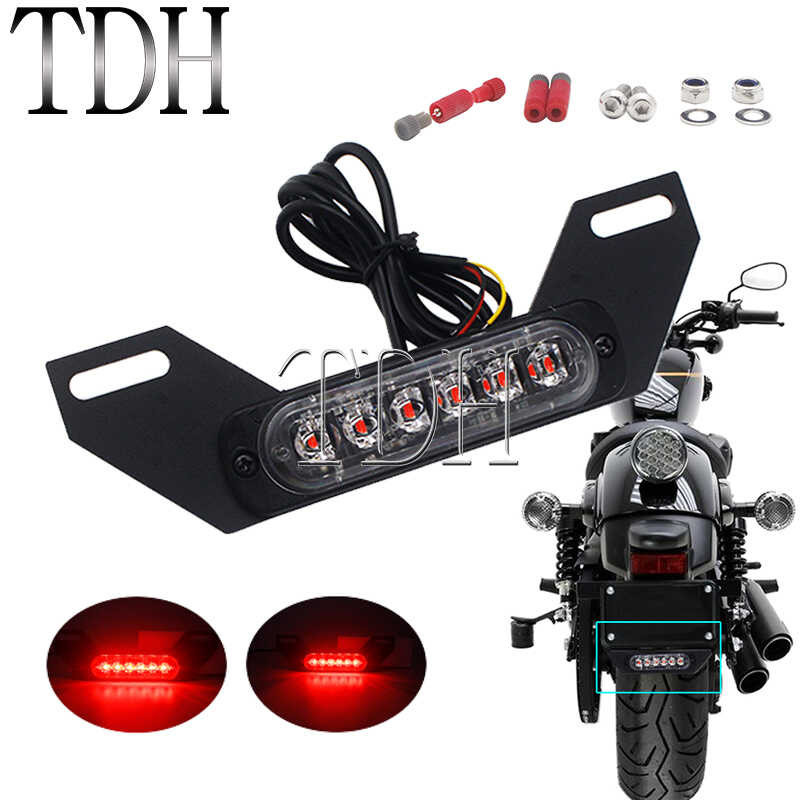 Ng Motorcycle Pag-Ilaw · Indikator Dual License Plate LED Tail Brake ...