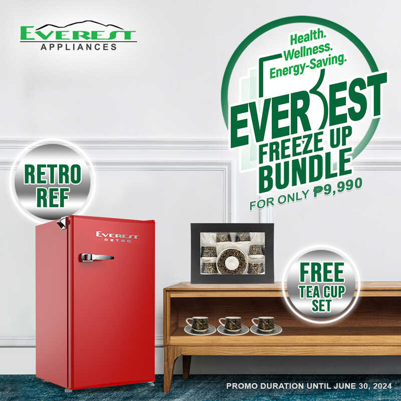 EVEREST Personal Refrigerator, Retro Style 3.6 cu. ft. - ETPR125RE ...