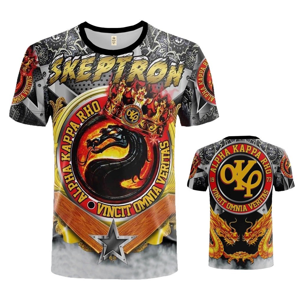 2023 Alpha Kappa Rho Tshirt Full Sublimation Frat Shirt Alpha Kappa Rho ...