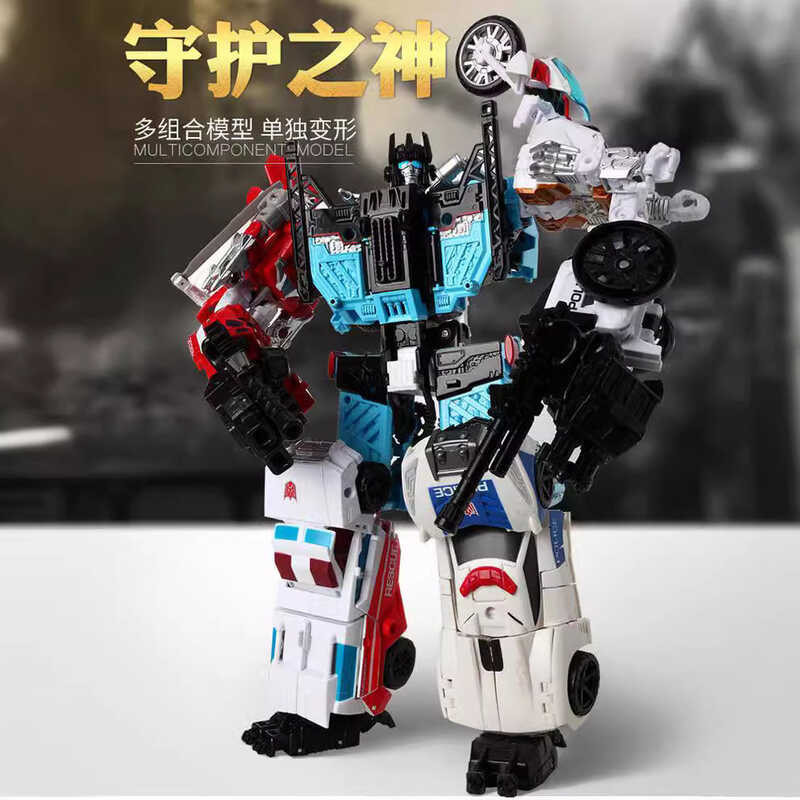 49C Child Star Transformation Toy Robot Guardian God Of War Combination ...