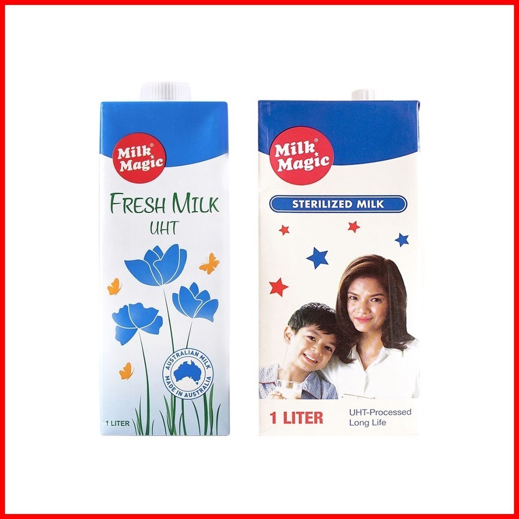 Milk Magic - Fresh & Sterilized Milk 1 Liter (Expiry Date: June 3, 2024 ...