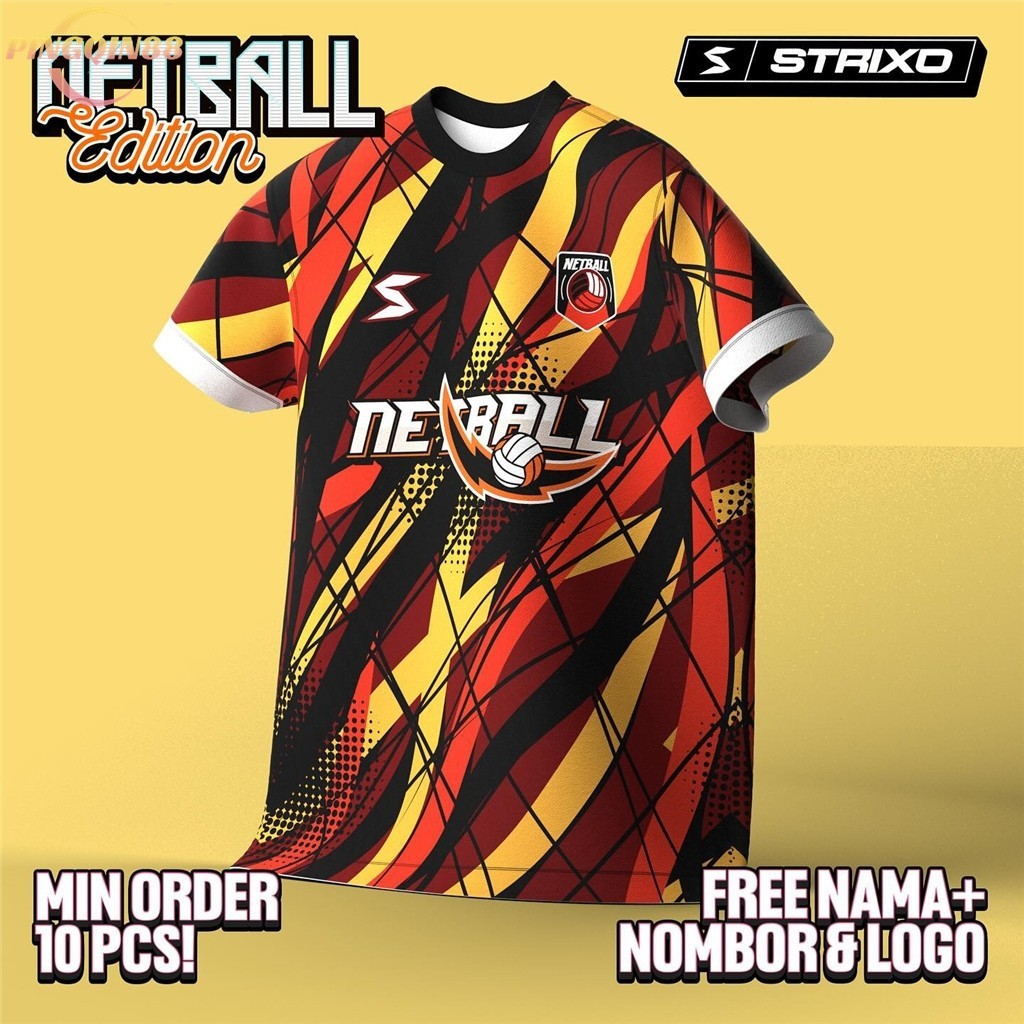 Select Netball Jersey Baju Raya Viral 2024 Team Wear Baju Bola Football ...
