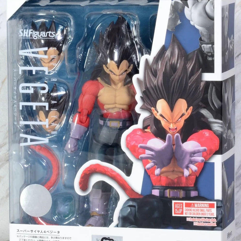 Bandai SHF Super Four Vegeta Dragon Ball GT Bida Super Four Super ...