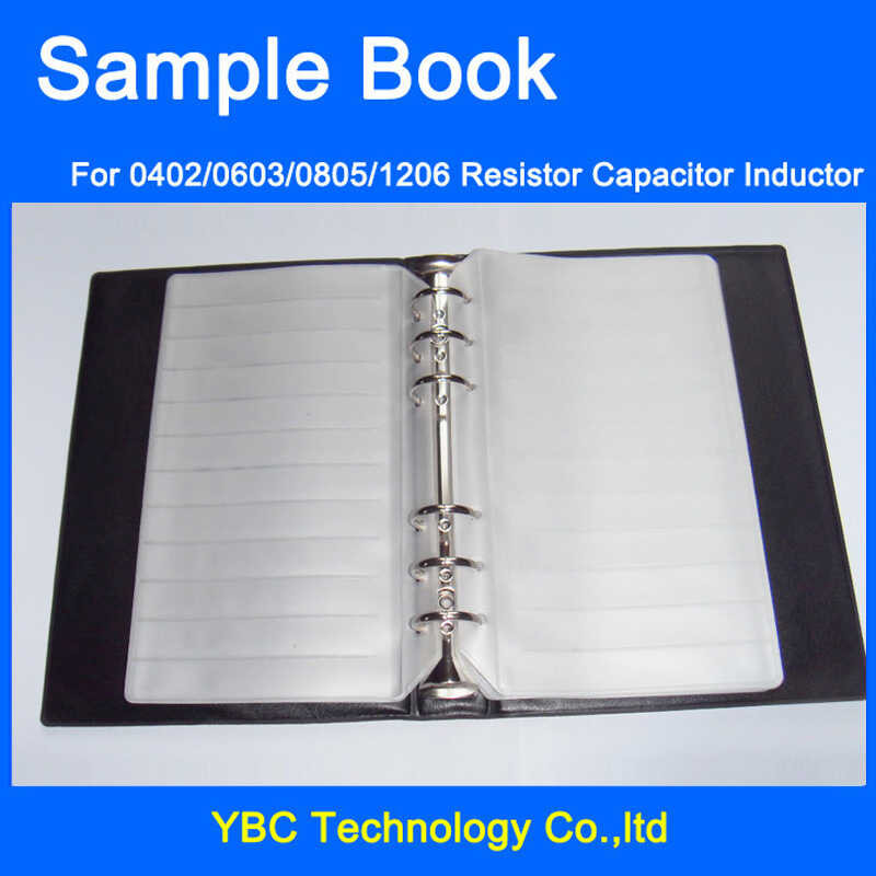Capacitor Resistor Inductor Blank SMD Components Empty Sample Book For ...