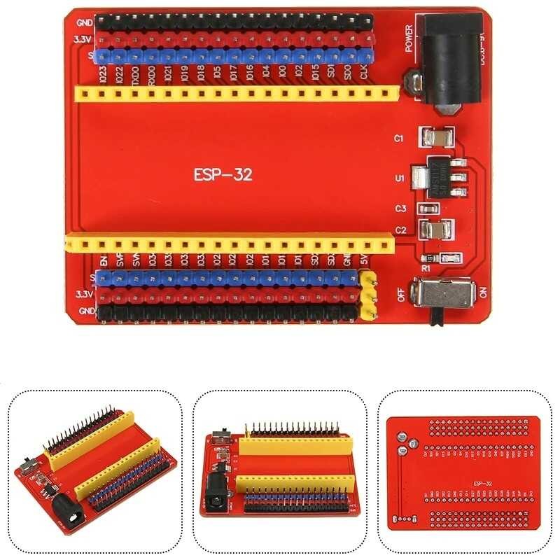 The ESP-32 ESP32 Core development expansion board with WROOM-32 module is suitable for | Shopee ...