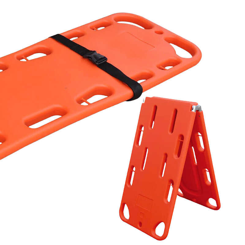 Spinal board water rescue stretcher, floatable foldable plastic ...