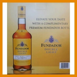 Fundador Light 2 Bottle 1Liter and 1 Free Fundador Light 500ml | Shopee ...