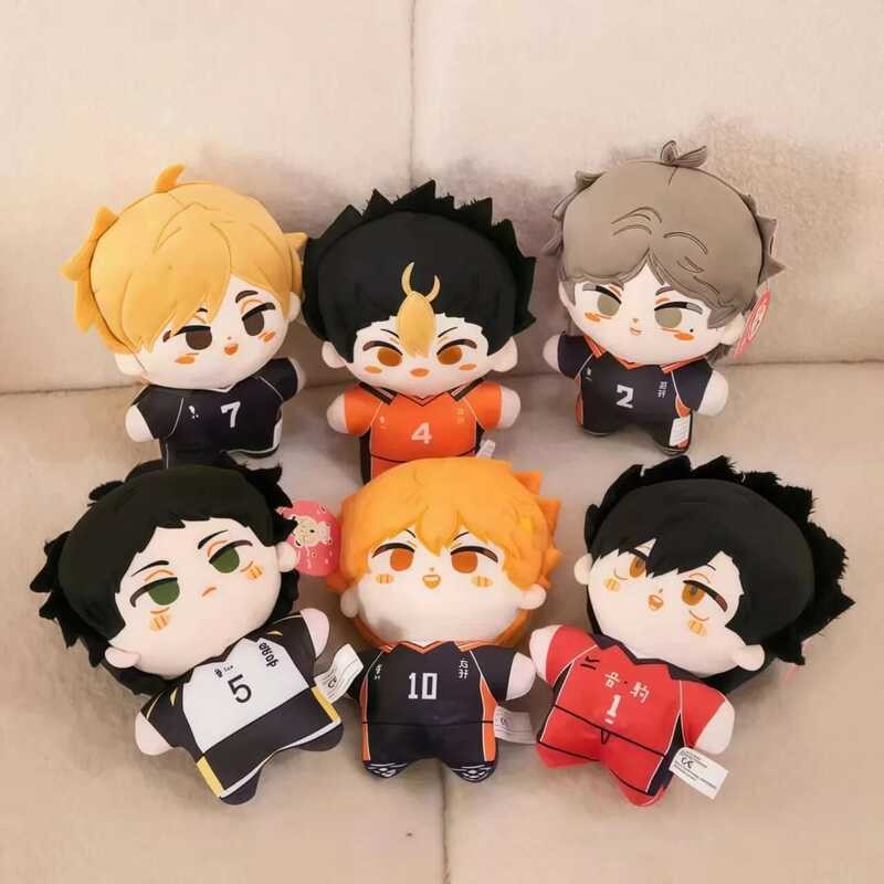10cm Haikyuu Volleyball Plush Doll Oikawa Tobio Kageyama Shoyo Hinata ...