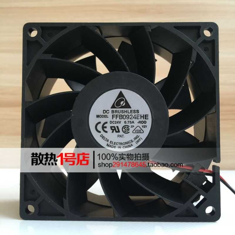 Delta New Ffb0924ehe/She/Vhe 9Cm/Cm 24V Inverter Cooling Fan 9038 ...