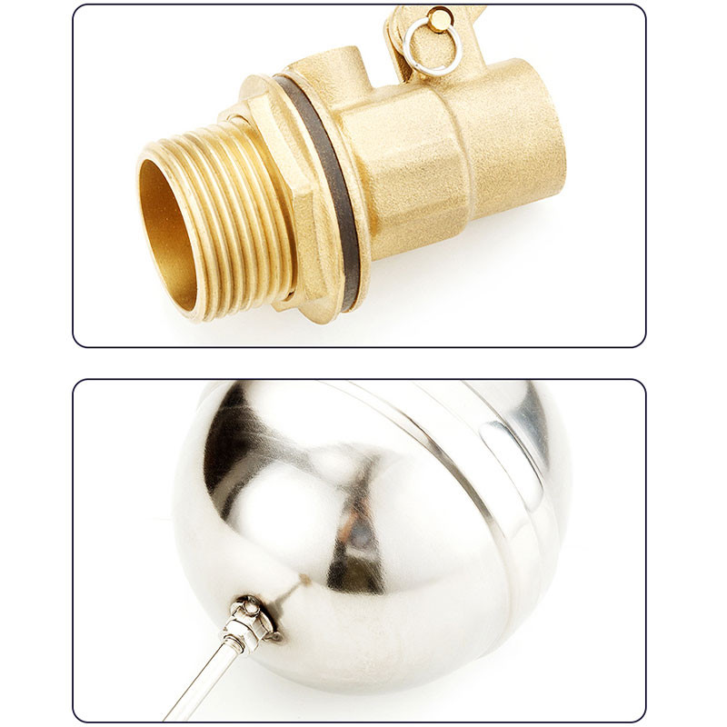 DN15/DN20 Automatic Float Ball Valve Stainless Steel Float Valve 1/2 ...