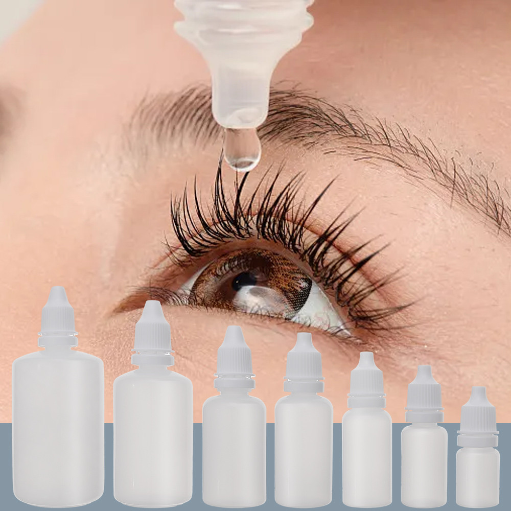 Empty Plastic Container Eyes Liquid Dropper Squeeze Bottles ...