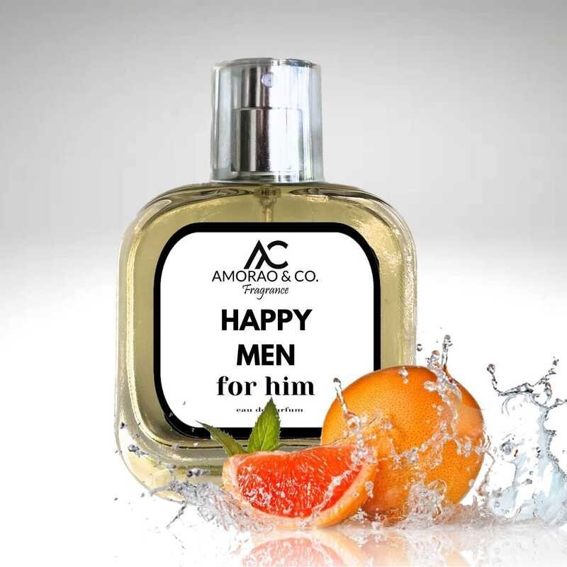 Happy Men Citrusy Fresh For Him Oil based Perfume ml EDP A | Shopee ...