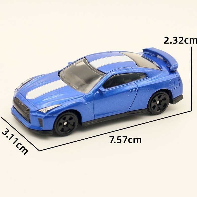 0 1/64 Nissan Gt-R GTR R35 Toy Car 1:64 Racing Vehicle Miniature Model ...