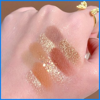 ♨ Sweet Mint MUGELEEN Lucky Me Sunshine 25 Color Eyeshadow with Brush ...