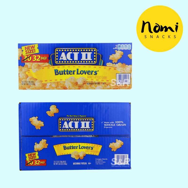 II Act Butter Lovers Popcorn 32Pcs | Shopee Philippines