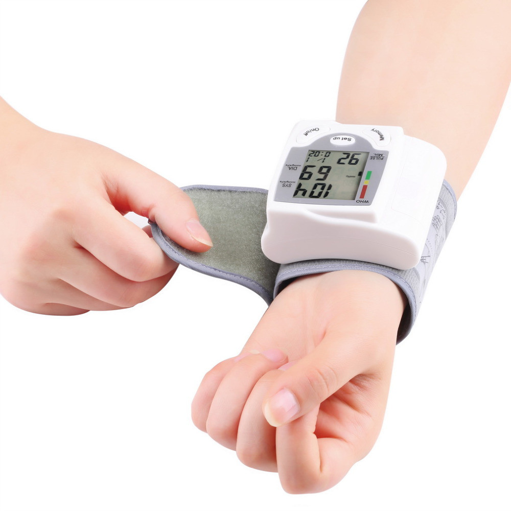 Home Health Care Blood Pressure Meter Pulse Measurement Tool Portable ...