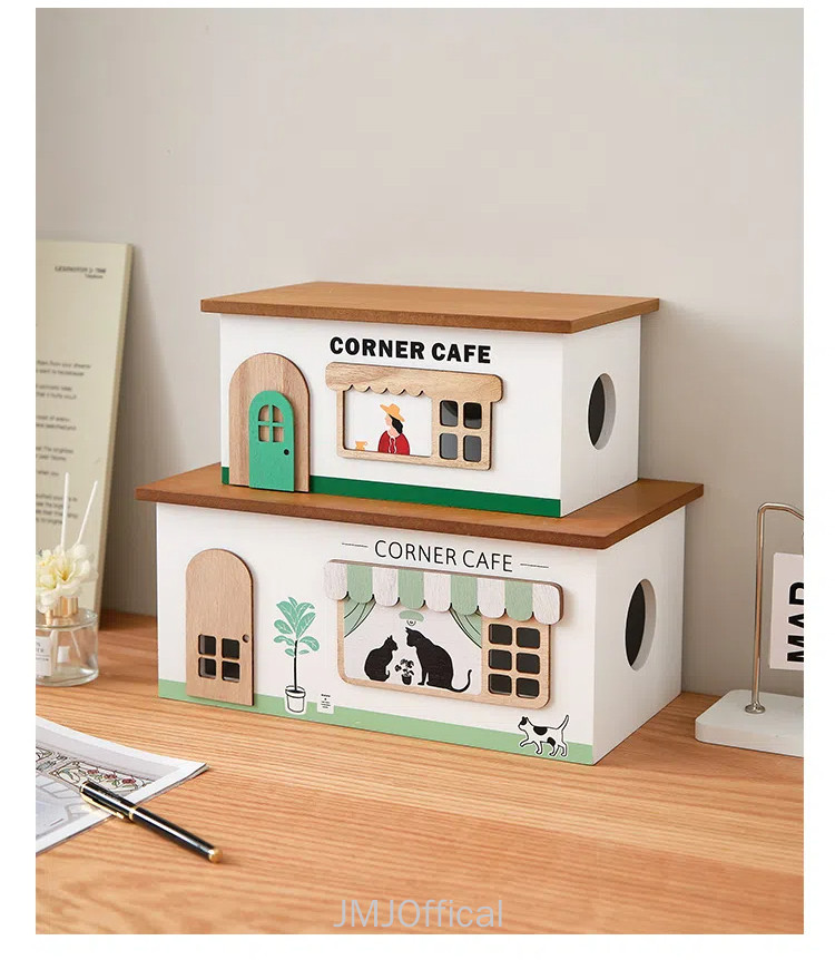 Wire Storage Box Desktop Storage Desktop Wire Socket Storage Box Tidy ...
