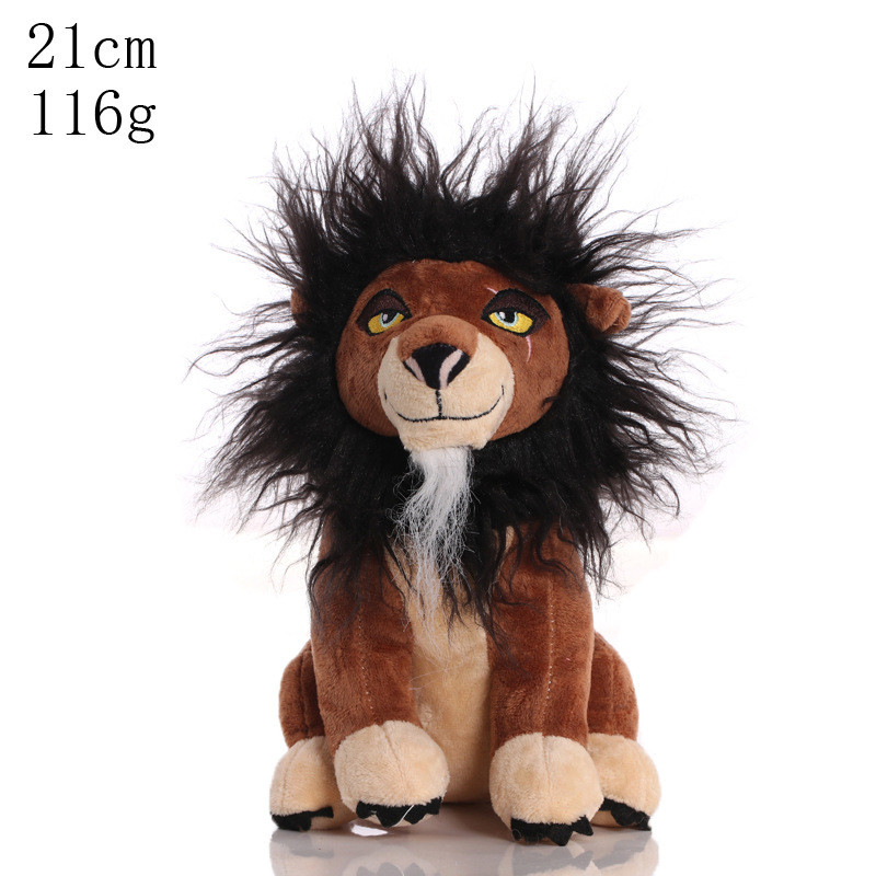 The Lion King Simba Mufasa Plush Toy King of Lions Stuffed Toys Lion ...