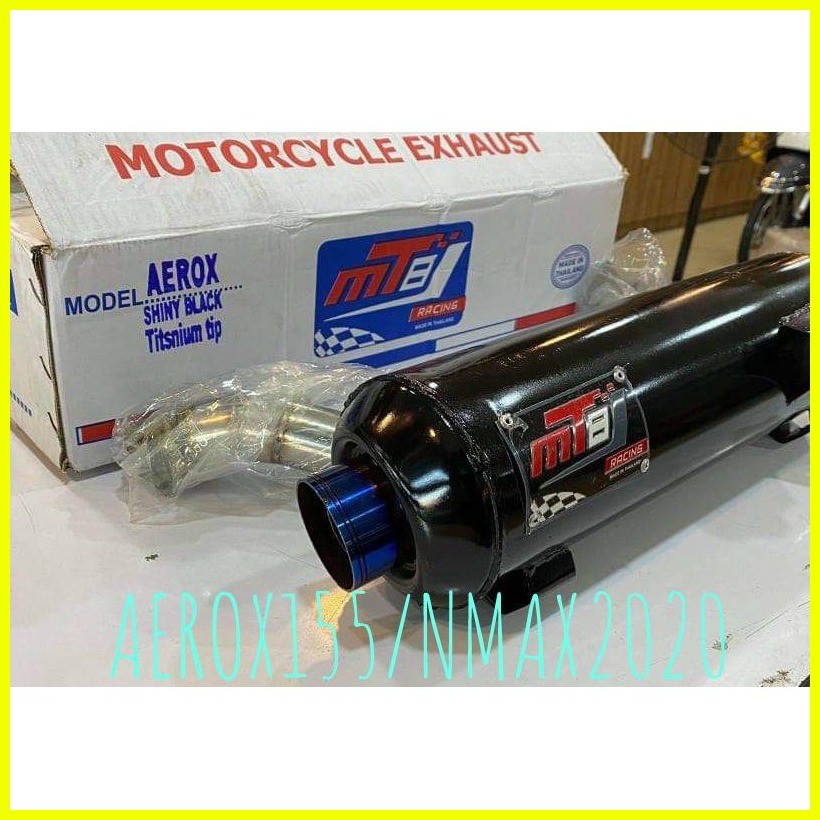 ☸ MT8 PIPE (TITANIUM TIP) for aerox155/nmax v2/mio i/soulty/click v2 ...