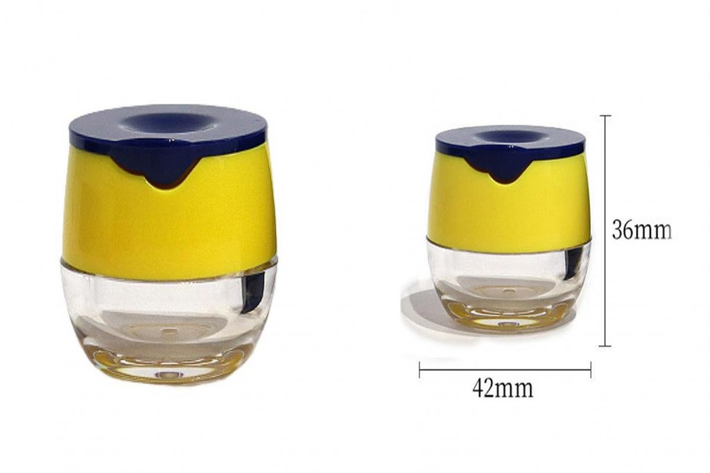 Portable Lip Balm Holder Lip Balm Container Clear Mini Lip Balm Jars ...