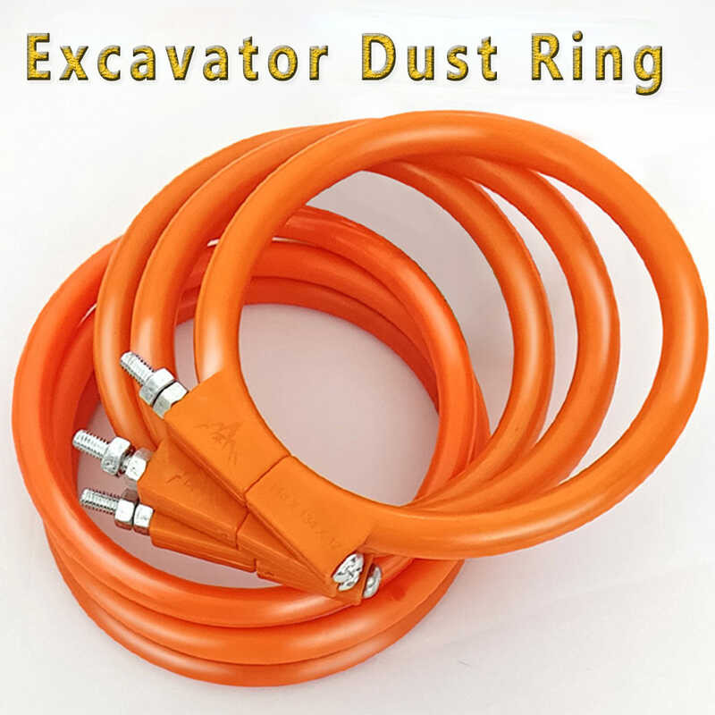 2Pcs/Lot Excavator O-Ring Dust Pin Bucket Spindle Ring Swings-Shape Oil ...