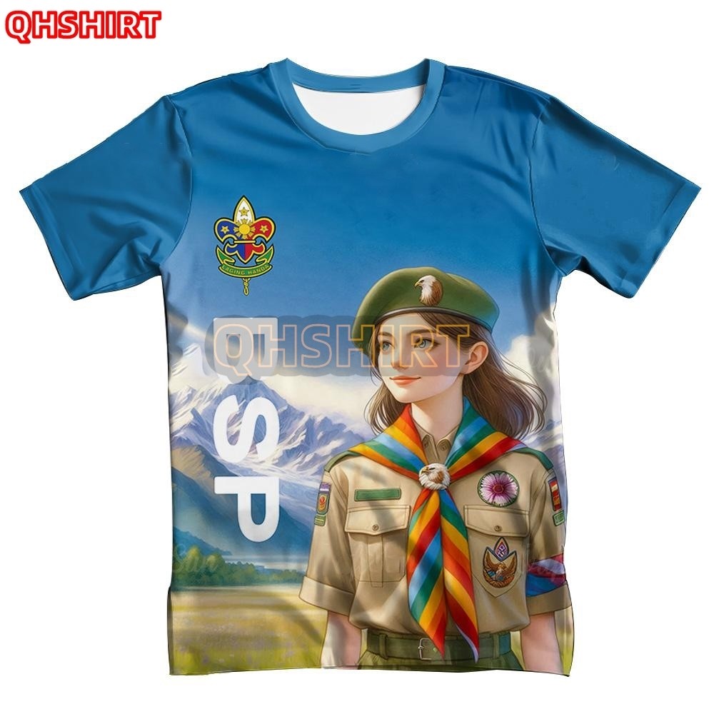 QICI FOR SHIRT Girl Scout Scout of the Philippines GSP full Sublimation ...