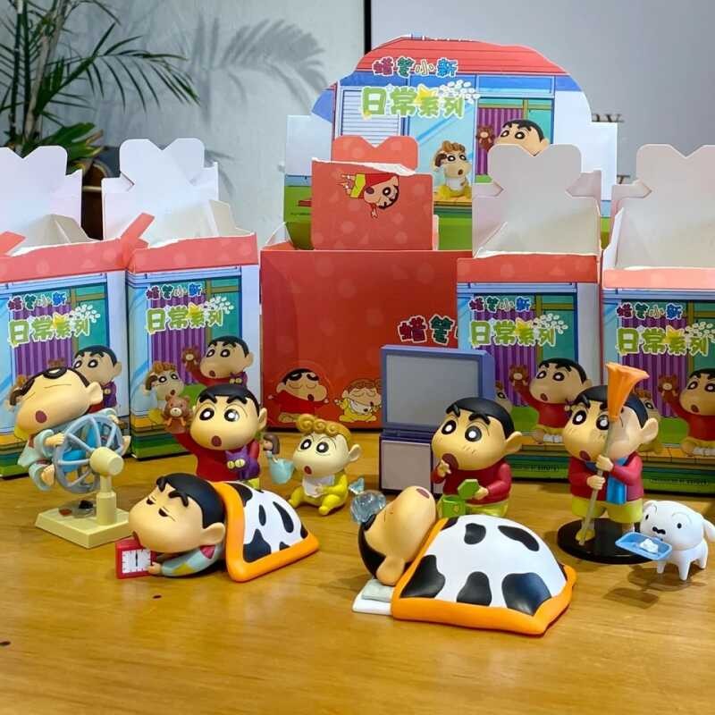 Anime Crayon Shin-Chan Daily Series Action Figure Toys Shin Chan ...
