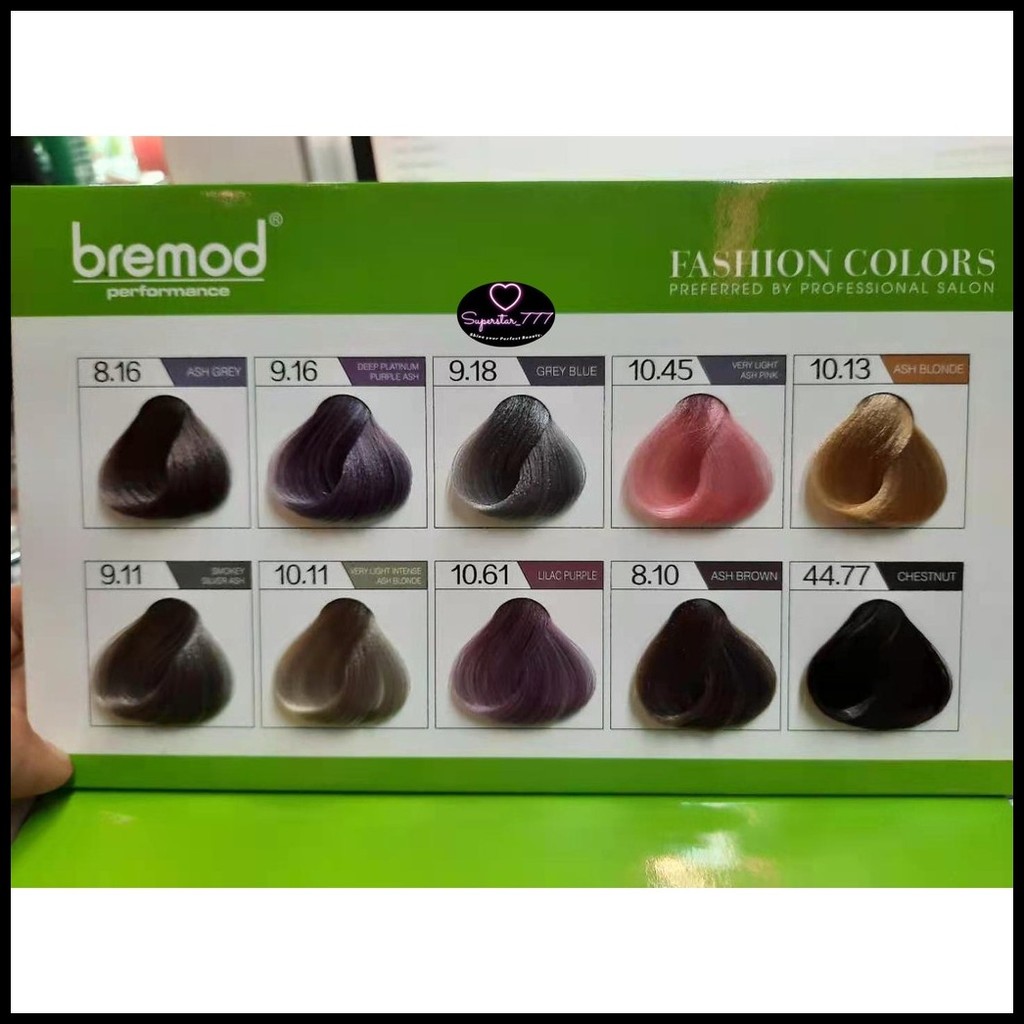 Bremod Ashley Colisi Hair Color Chart 웃 | Shopee Philippines
