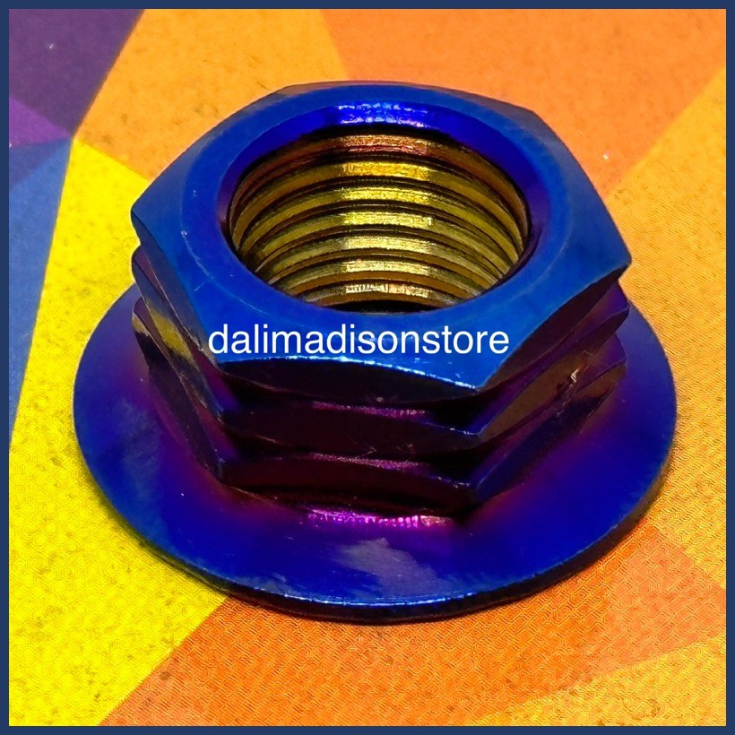 100% ∨ Stainless Pulley nut For Nmax/Aerox V1/V2 (Per piece) | Shopee ...