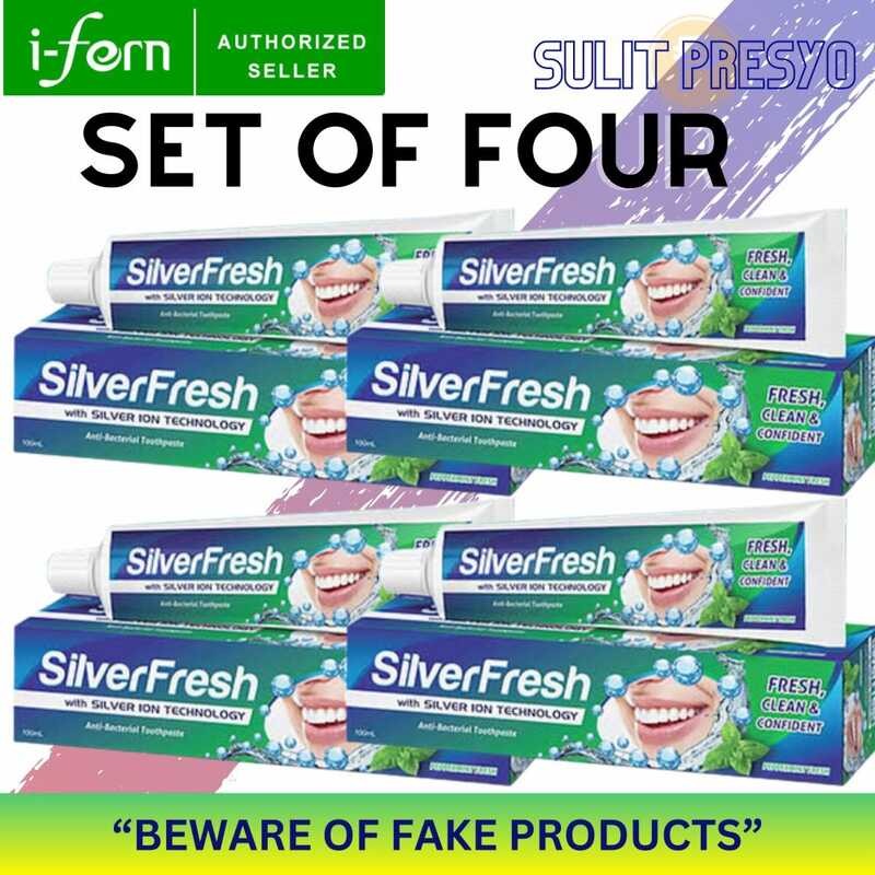 I-Fern Set Of Four Sierfresh 100Ml (The First Toothpaste In The ...