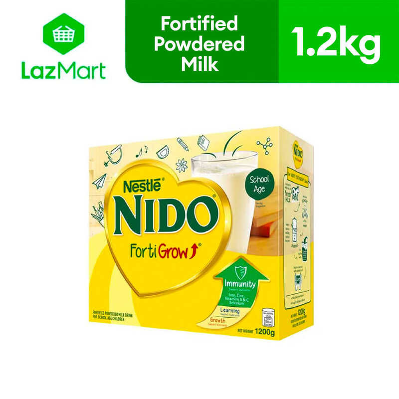NIDO Fortigrow Fortified Powdered Milk Drink 1.2Kg Dhjd | Shopee ...