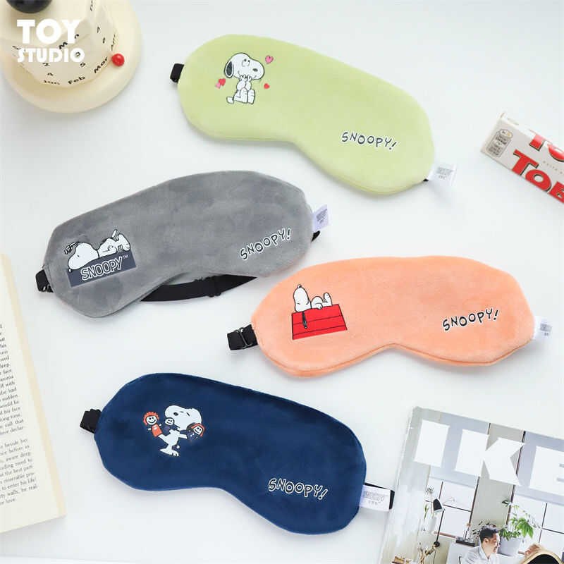 Snoopy Sleep Mask Cute Student Nap Time Light Blocking Eye Cover ...