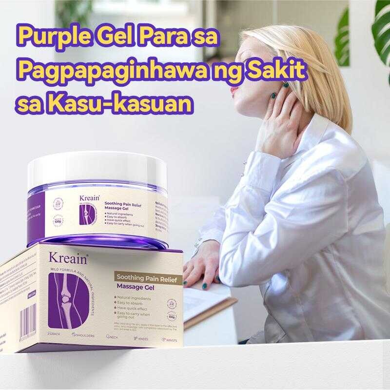 Kreain Gel Pantulong Pananakit Ng Tuhod Baywang Sakong Siko At Kamay ...