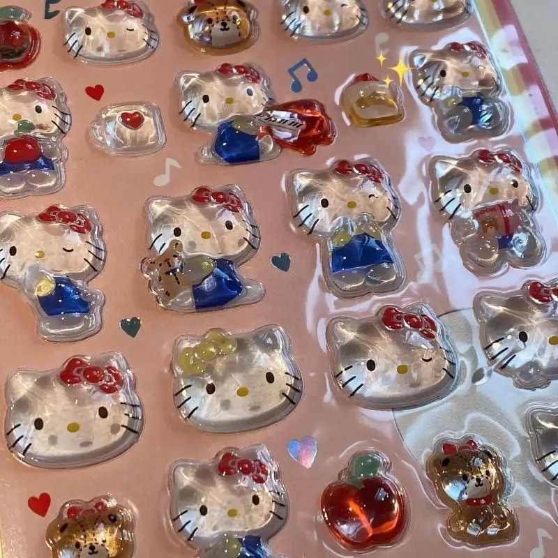 50pcs Hangyodon Kawaii Cartoon 3D Relief Cute Stickers Children and ...