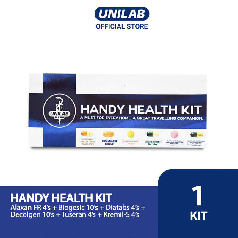 Unilab Handy Health Kit - Medicines For First Aid And Medical ...