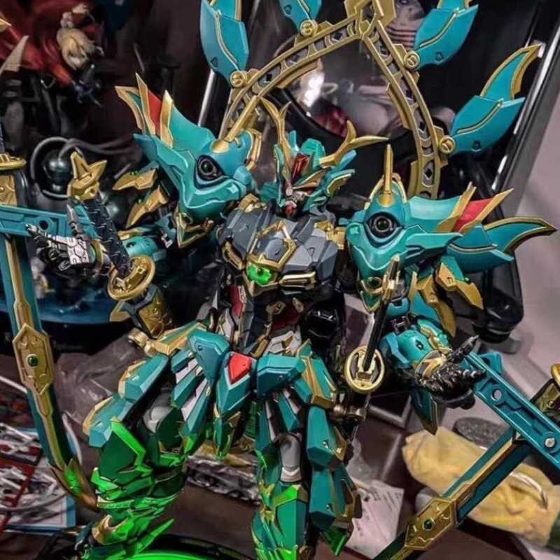 HG Model Gundam Kit Transforming Mobile Core Lu Bu White Tiger Ao Bing ...