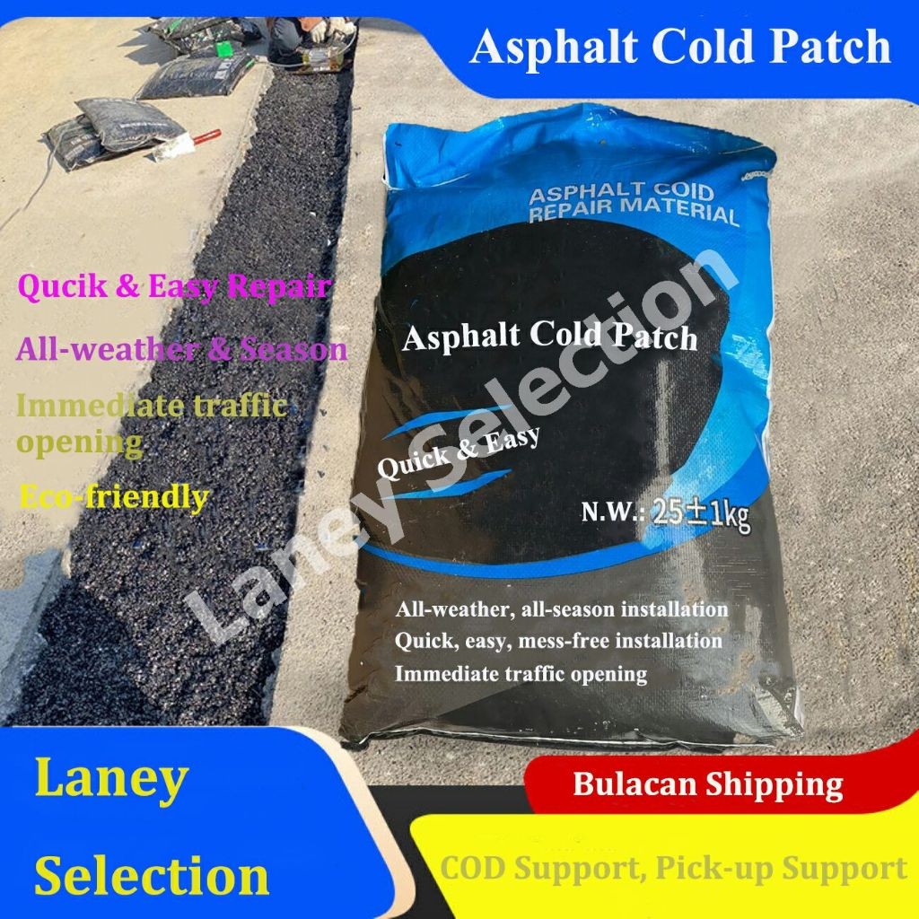 Cold-applied Asphalt patching for pothole and spall repair N.W. 25KGS ...