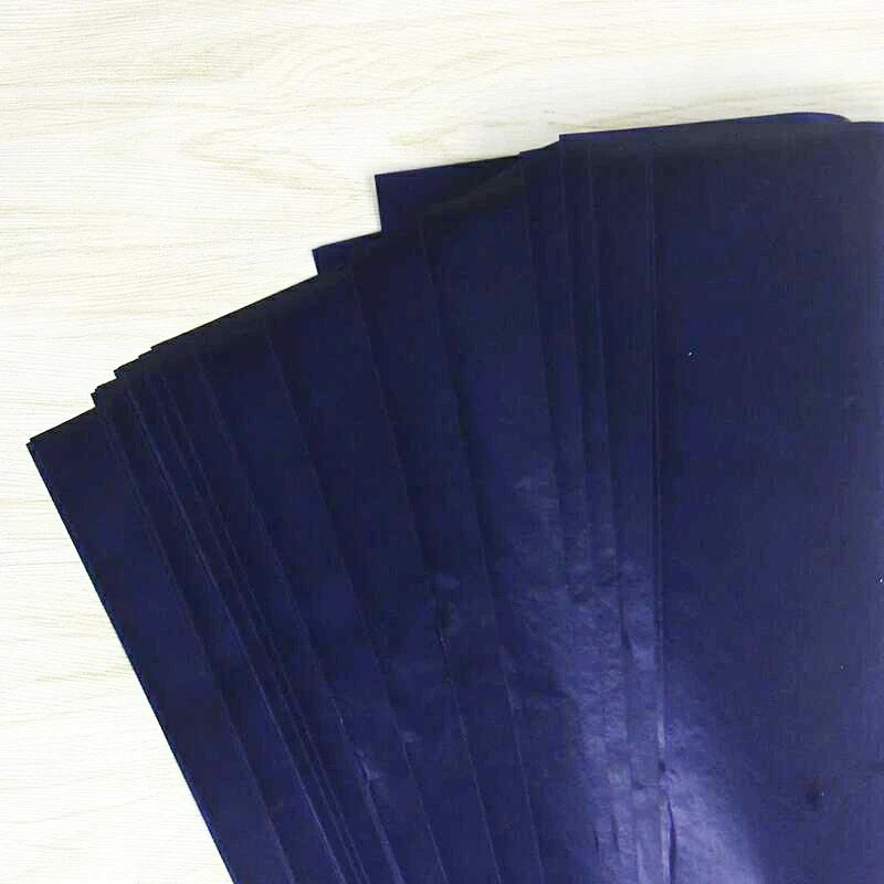A4 Size Carbon Paper Tracing Paper 100 Sheets Black Blue For Document ...