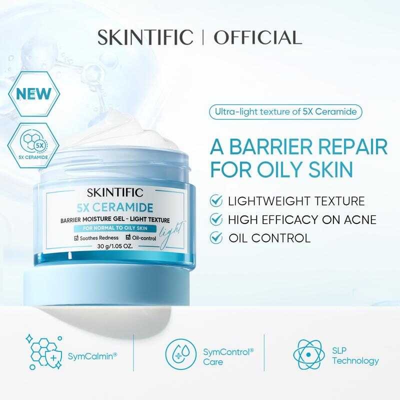 [New Launch]Skintific 5X Ceramide Moisturizer Light Texture Barrier ...