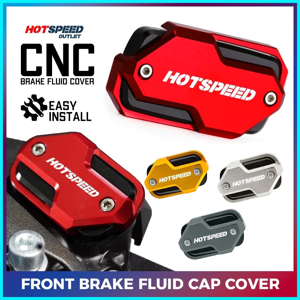 HOTSPEED CNC Front Brake Fluid Cap Cover For Honda Click V2 V3 160 Oil ...