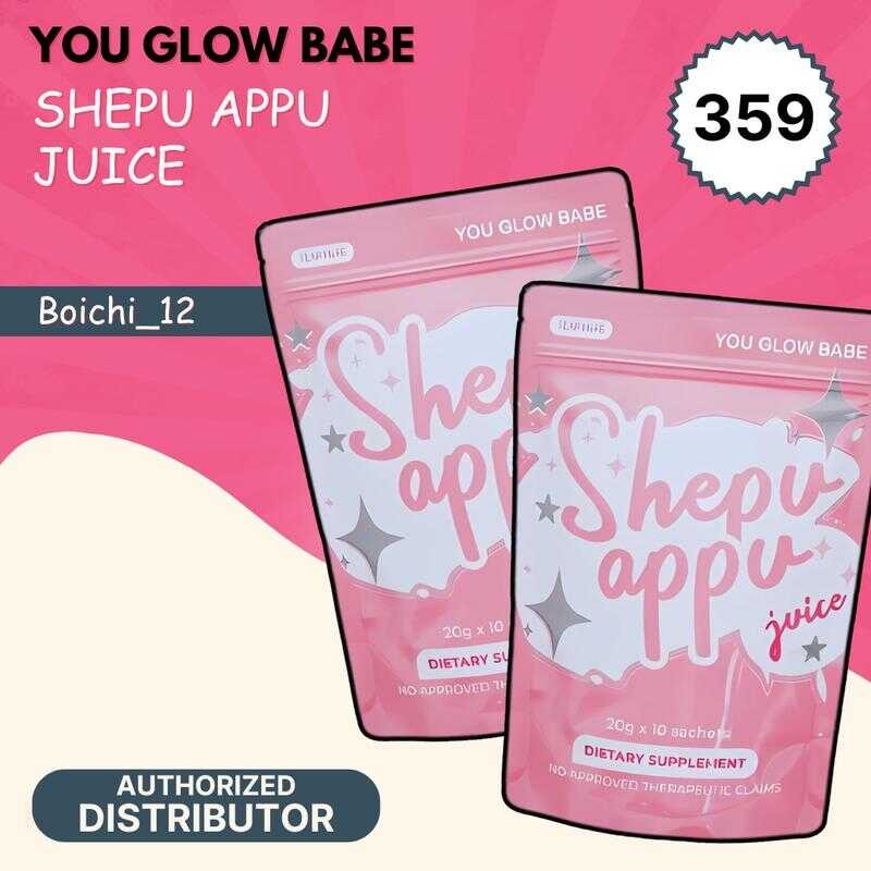 YGB SHEPU APPU JUICE WITH FREEBIES 0Da | Shopee Philippines