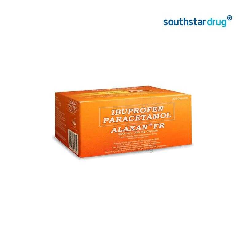 Alaxan FR 200Mg/325Mg Capsule - 20S Pain Relief 37D | Shopee Philippines